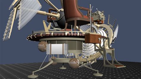 The Time Machine Free 3d Model 3ds Obj Lwo Lws Free3d