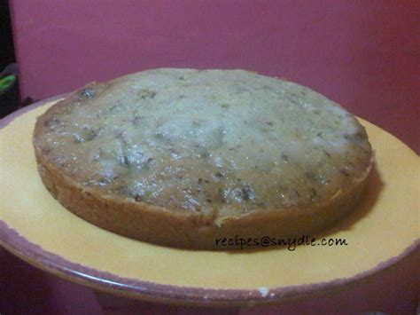 Steamed Banana Cake Yummy Recipes