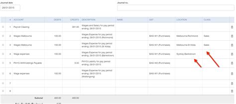 Exporting Payroll Journals Using Locations And Classes Your Payroll Au