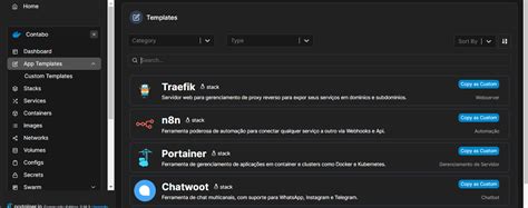 Github Matheusmaiberg Stacks Incriveis Stacks Prontas Pra Voc Implantar Na Sua Vps