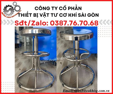 Ghế Inox Phòng Thí Nghiệm