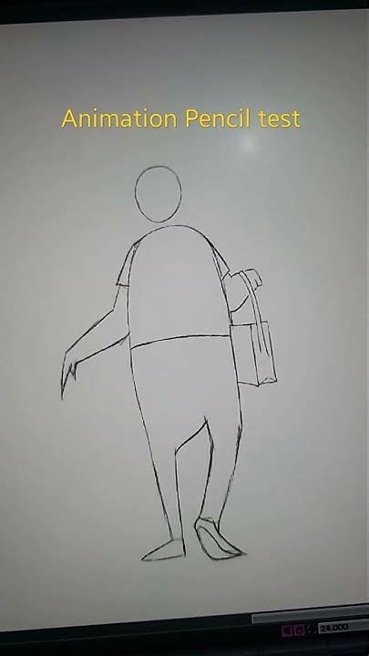 2d Animation Pencil Tests Youtube