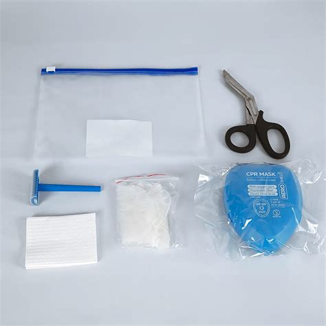 Aed Prep Kit With Cpr Face Mask In Hard Case Aero Healthcare Uk
