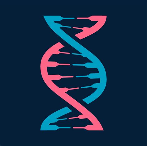 Helix Gene Dna Structure Vector Genetic Code Icon 22418901 Vector Art