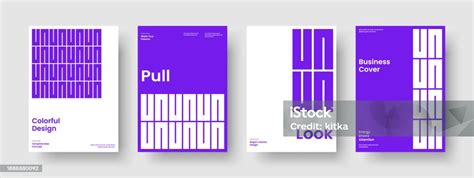Desain Poster Abstrak Tata Letak Sampul Buku Kreatif Template Latar