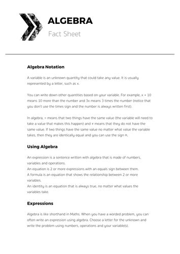 Expressions And Substitution Into Formulae Complete Unit Of Work