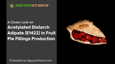 Acetylated Distarch Adipate E1422 In Fruit Pie Fillings Production