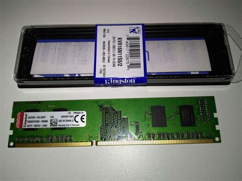 Оперативная память Kingston Ddr3 2gb 1600mhz Pc 12800 Kvr16n11s6 2
