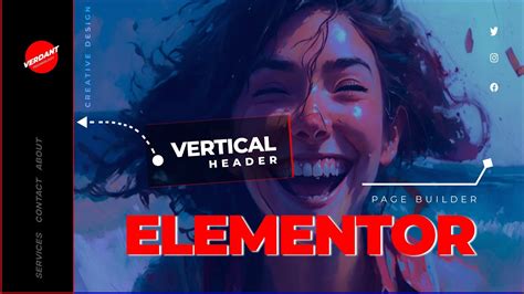 Elementor Sidebar Navigation Menu Vertical Header In Wordpress Designwithai Youtube