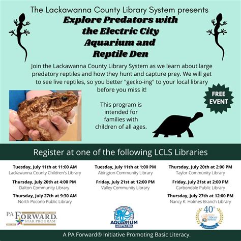 The Lackawanna County Lackawanna County Library System Facebook