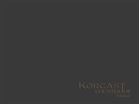 Deep Titanium Korcast Custom Countertops