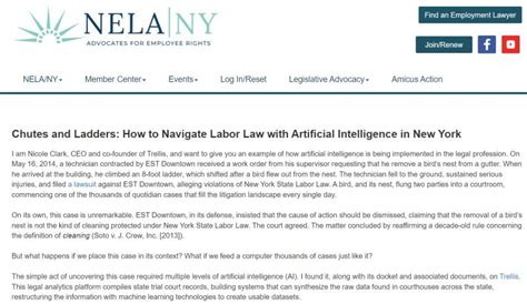 Trellis Law On Linkedin Laborlaw Ai Winningstrategies Nela Trellislaw