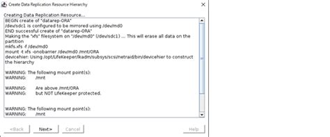 Data Replication リソース階層の作成 Lifekeeper For Linux Live 962
