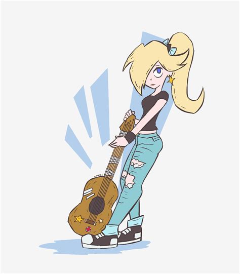 Guitar Rosalina Gabcdraws Rmario