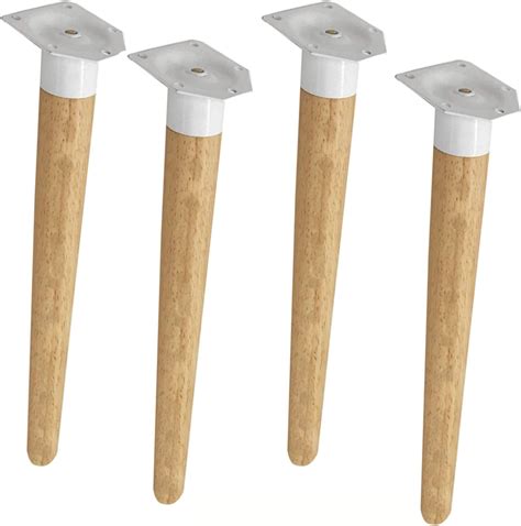 Stück Massivholz Möbelbeine Ersatz Tischbeine für Sofa Couch Lounge