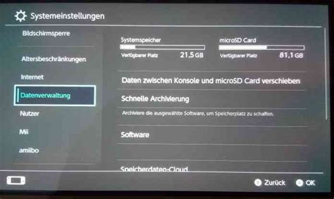 Nintendo Switch Speicher Erweitern So Klappts Heise Online