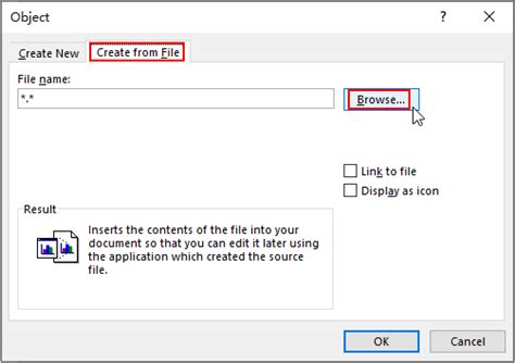 How To Insert An Excel File In Word Document