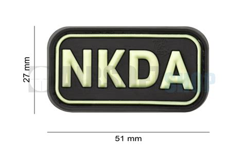 Jtg Nkda Pvc Patch Glow In The Dark Airsoftshop