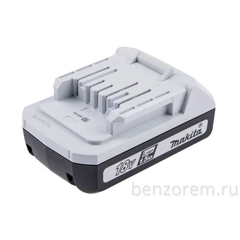 Аккумулятор для Makita BL1815G (18В, 1.5Ач, артикул 198186-3) в г.