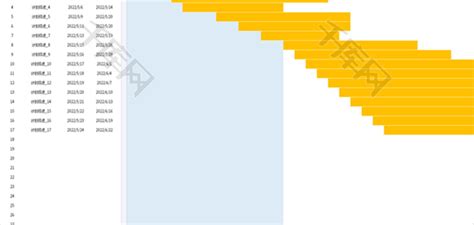 工作计划进度追踪表excel模板千库网excelid：168161