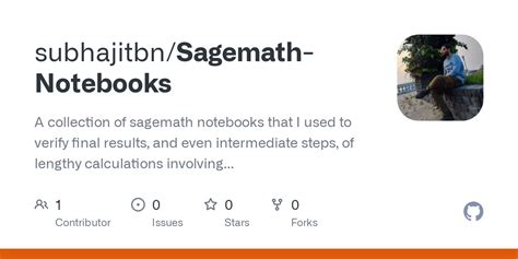 Github Subhajitbnsagemath Notebooks A Collection Of Sagemath