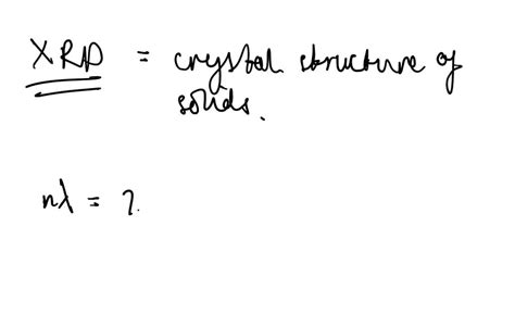 Solved It Is Possible To Use Different X Ray Sources To Generate X Rays With Different