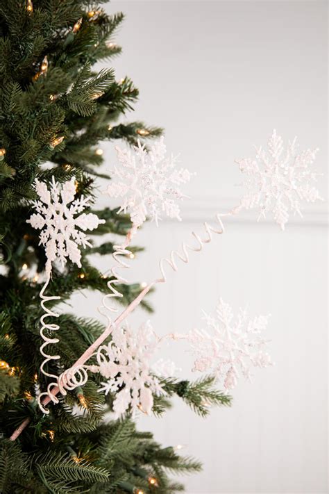 25” Pink Curly Snowflake Stem Decorator S Warehouse