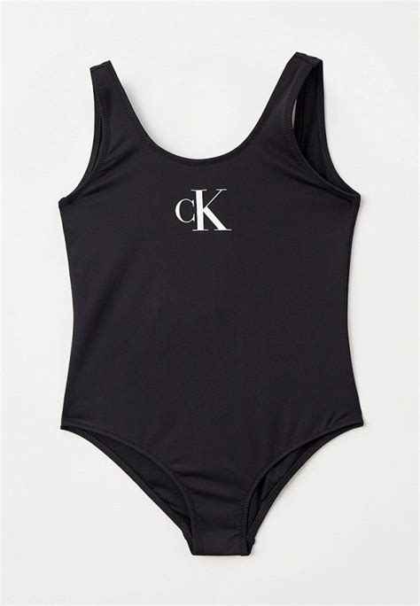 Купальник Calvin Klein, цвет: черный, RTLACK198501 — купить в интернет ...