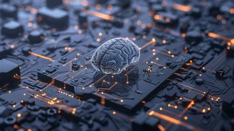 Ai And Ml Software Modules Visualizing Innovation Stock Image Image Of