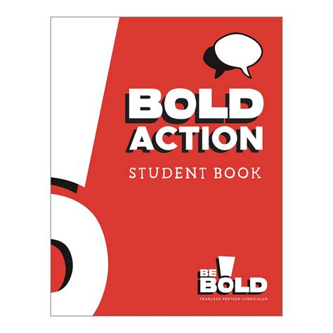 Be Bold Student Pack Quarter 4 Group