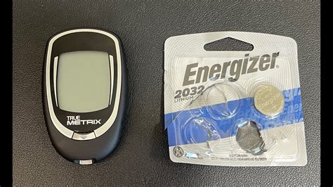 True Metrix Glucose Monitor Battery Replacement Easy Diy Youtube