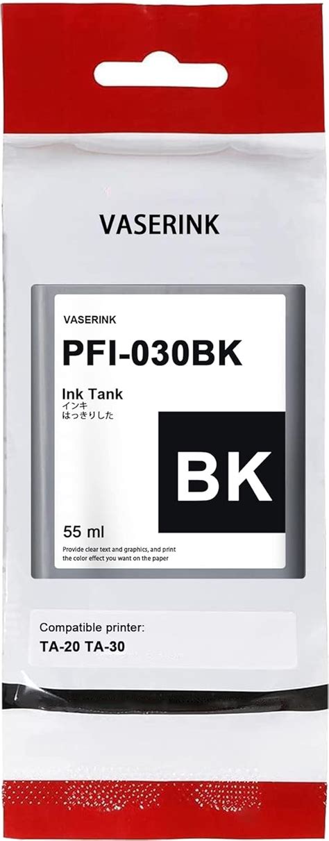 Amazon PFI Ink Ml Pack Black Vasrink Compatible PFI BK Ink Cartridge