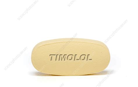 Timolol Pill Conceptual Image Stock Image F036 7925 Science Photo Library