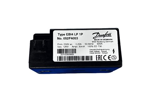 Danfoss Gas Burner Ignition Transformer Ebi4 Lp 1p Burner Bazaar