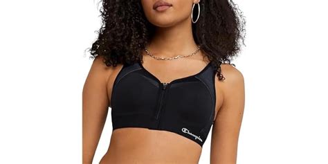 Champion Motion Control Zip Sports Bra