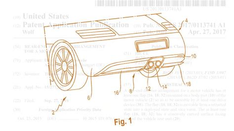Innovative Patent For Active Rear Diffuser In Porsches