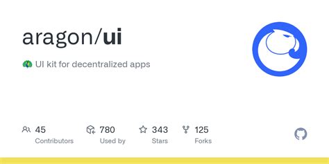 GitHub Aragon Ui UI Kit For Decentralized Apps