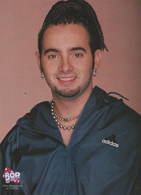 Chris Kirkpatrick Teen Magazine Pinup Adidas Jacket Nsync Bop Teen Stars Forever Pinups