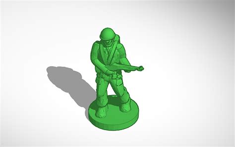 3d Design Army Man Tinkercad