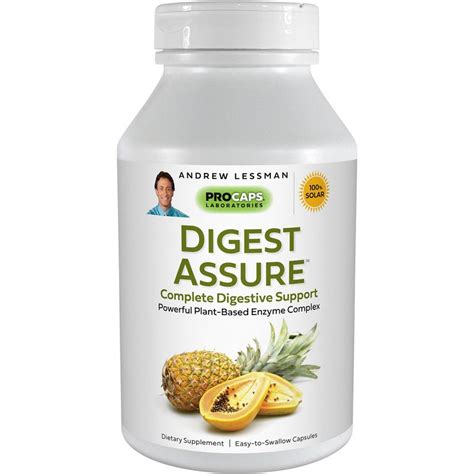 Andrew Lessman Digest Assure 60 Capsules Comprehensive Blend Of