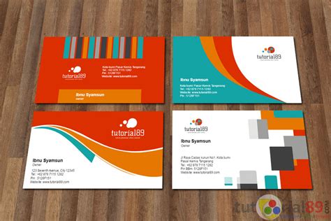 Contoh Desain Kartu Nama 10 Contoh Desain Kartu Nama