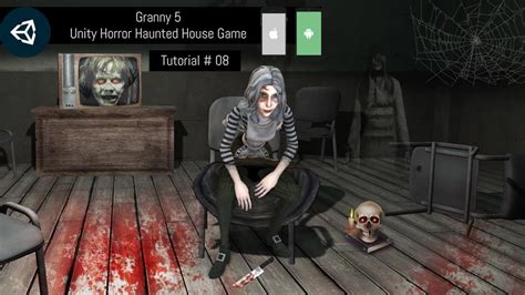 unity 3d player jump and crouch granny ios android mobile game