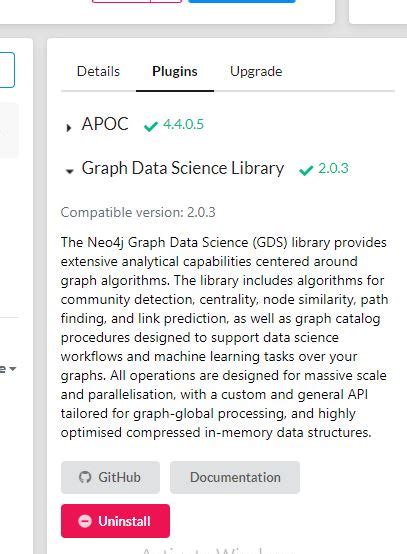 neo4j 过程未找到gds 列表 大数据知识库