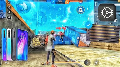 Settings Redmi Note8free Fire Highlights🇧🇷👽أفضل إعدادات الهيدشوت فري