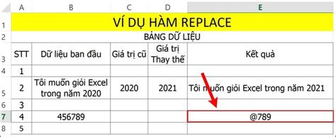 H Ng D N S D Ng H M Replace V Replaceb Trong Excel N Gi N