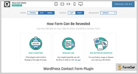 6 Contact Form WordPress Plugins Free And Paid FormGet