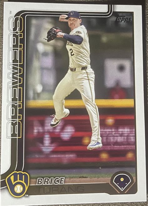 Brice Turang 45 Prices 2025 Topps Baseball Cards
