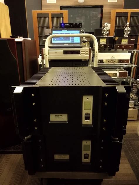 Threshold Sa 12e Monoblocks Power Amplifier Audio Other Audio Equipment On Carousell