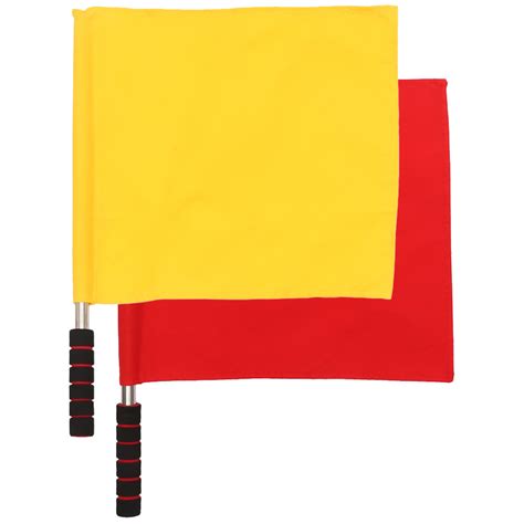2pcs School Judge Flags Conducting Signal Flags Race Command Flags