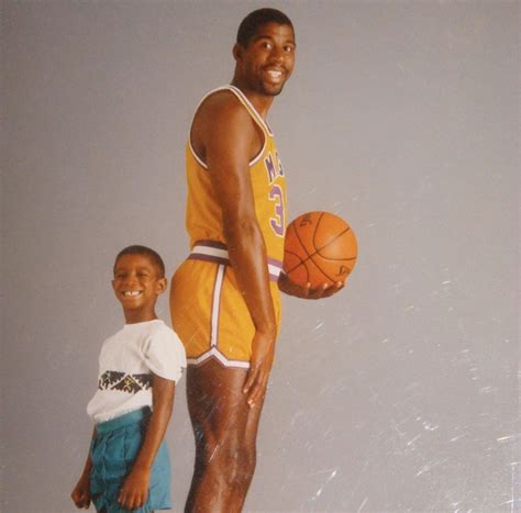 Andre Johnson Magic Johnson Son